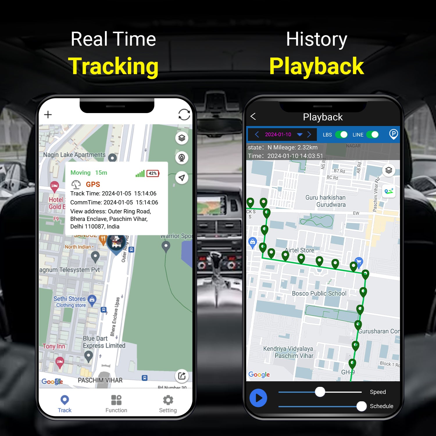 Buy Car GPS Tracker | Real-Time Vehicle Tracking | Sekyo