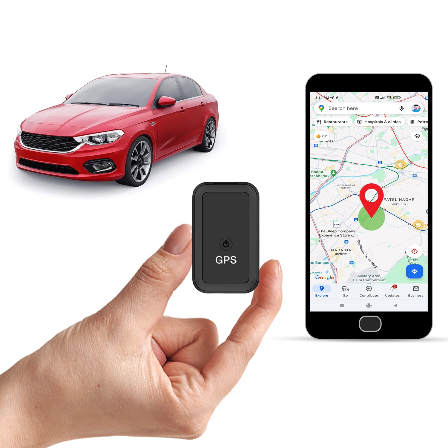 Buy Car GPS Tracker | Real-Time Vehicle Tracking | Sekyo